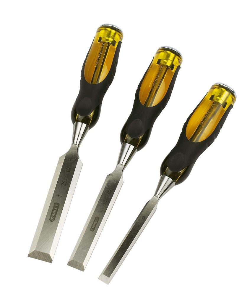Stanley FatMax Chisel Set 3 Pc | Wood Chisels | Screwfix.com