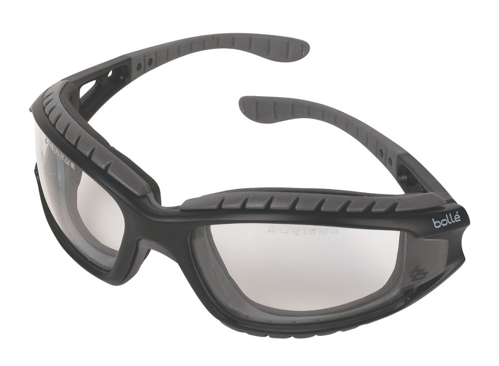 Bolle Tracker II Clear Lens Safety Specs | Safety Glasses | Screwfix.com