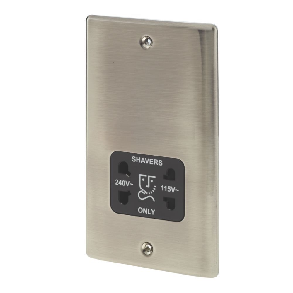 British General Dual Voltage Shaver Socket 115/230V | Switches ...