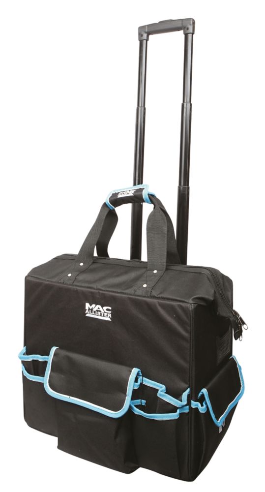 Mac Allister Hard Base Tool Bag with Wheels 18" | Tool Bags | Screwfix.com