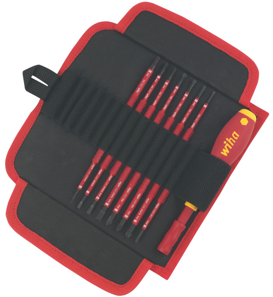 Wiha LiftUp VDE Combination Screwdriver 7 Pieces