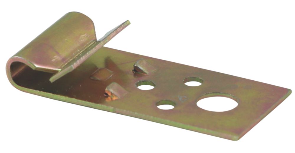 Timco Vertical Flange Clips One Size 40 x 6 x 20mm 100 Pack