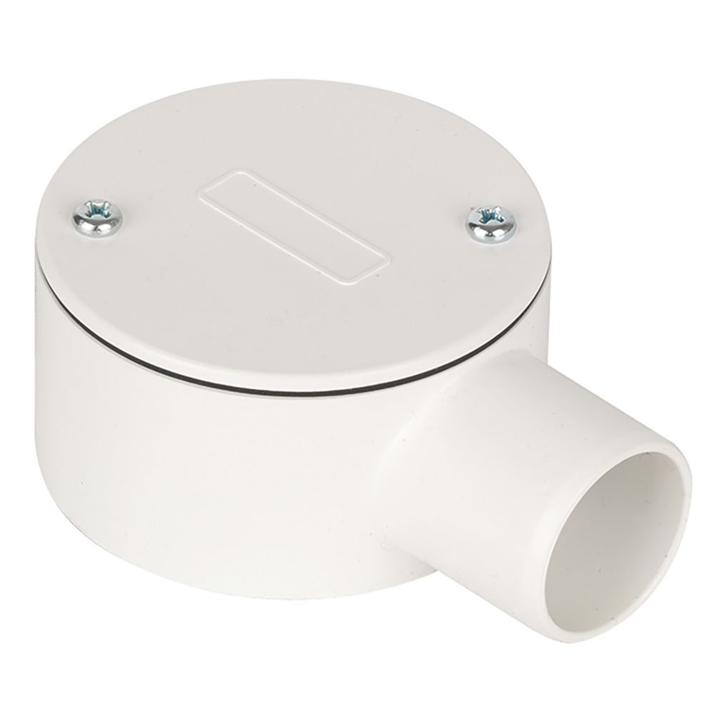 Deta TTE 1 Way 20mm Terminal Box White
