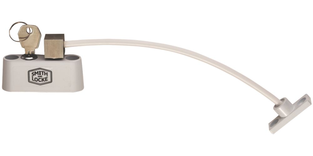 Smith & Locke Window Restrictor White 200mm