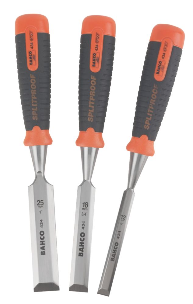 Bahco Split-Proof Chisel Set 3 Pieces