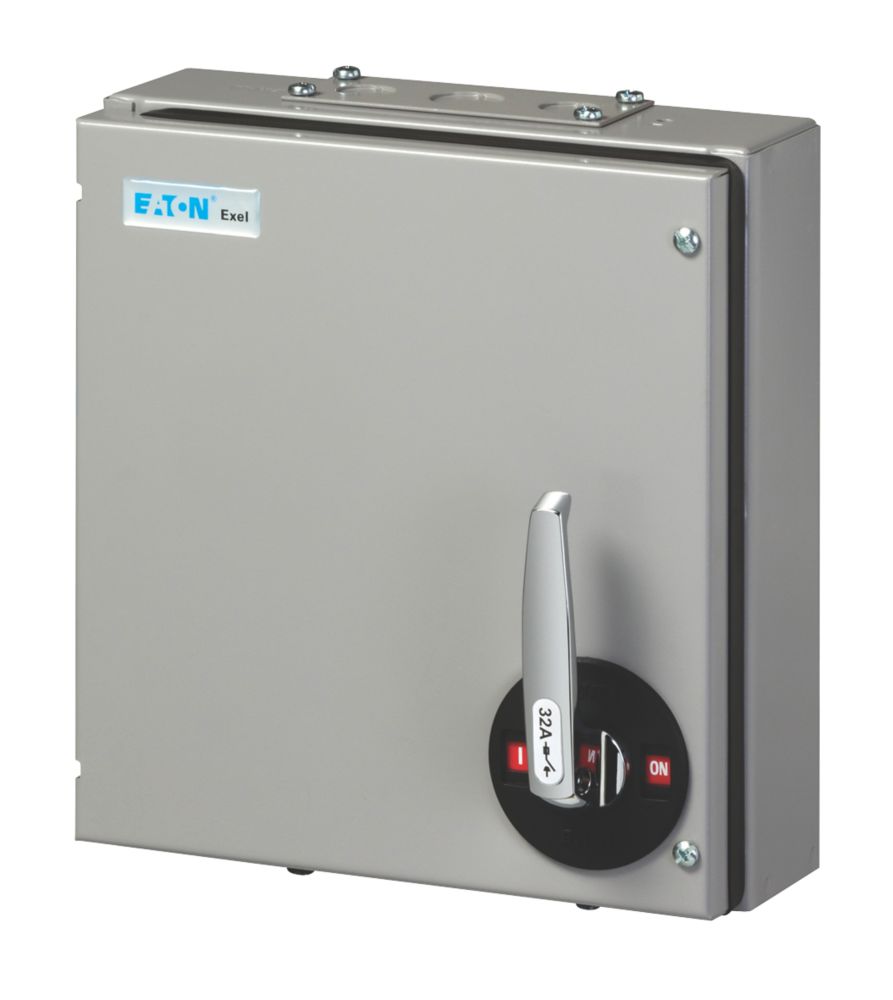 Eaton Exel 2 20A TP & N Fused 3-Phase Switch Disconnector