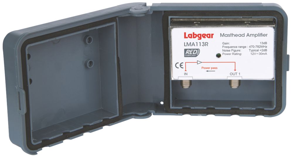 Labgear LMA113R 1-Way Signal Amplifier