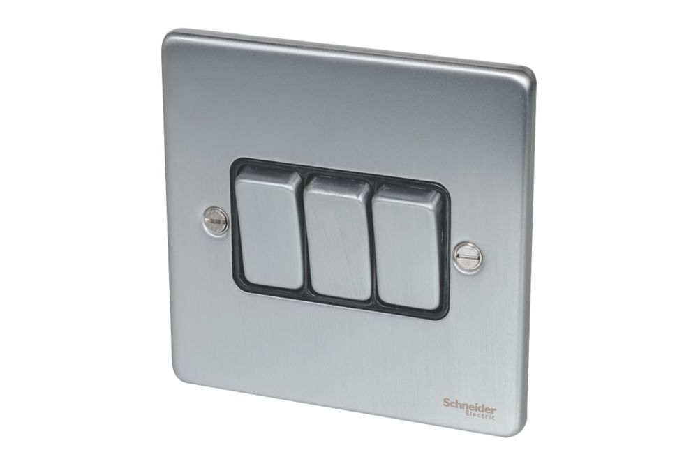 Schneider Electric Ultimate Low Profile 16AX 2-Gang 2-Way Light Switch ...