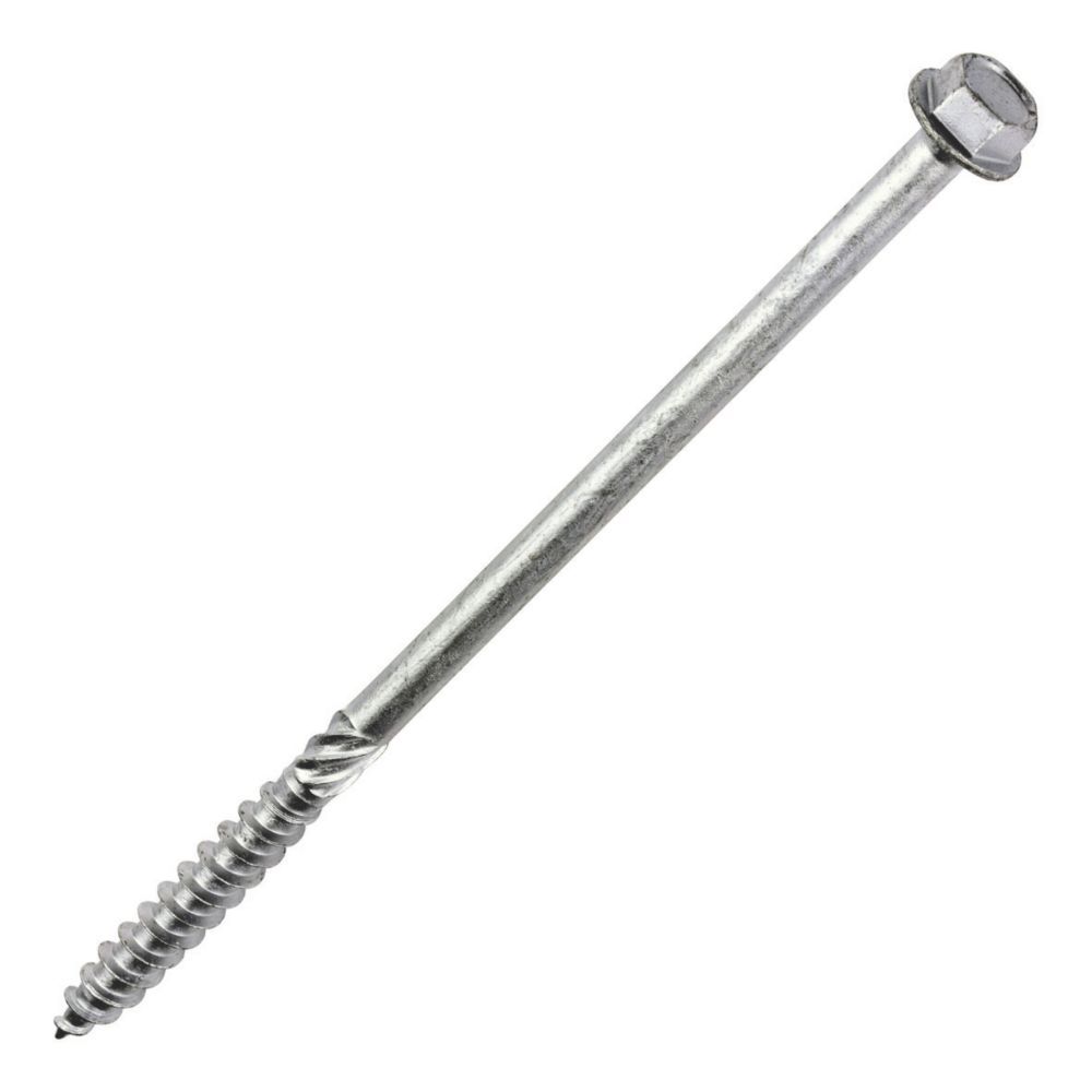 Timco In Dex 10200INH Flanged Hex Timber Index Screws Silver Ruspert 10 ...