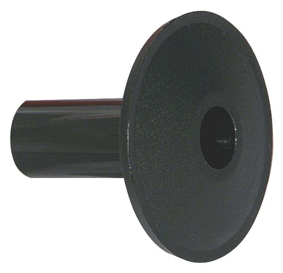 Labgear Black Indoor & Outdoor Cable Entry Covers 5 Pack