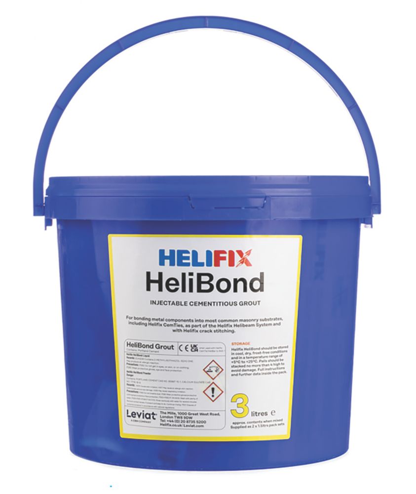 HeliFix Crack Stitching Kit Grout 1.04m x 300mm