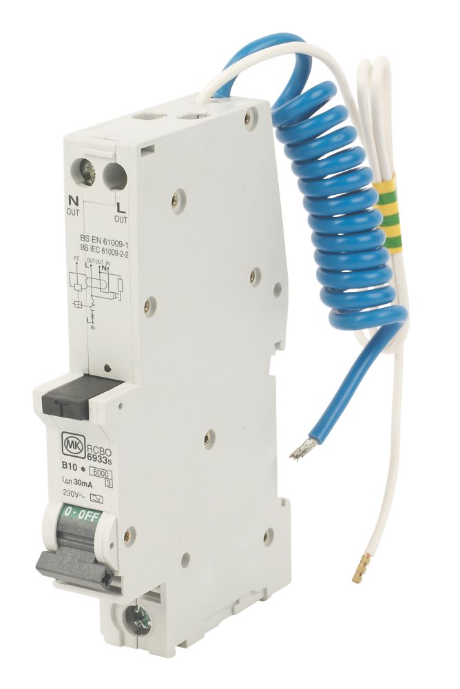 MK Sentry 32A 30mA SP Type B RCBO