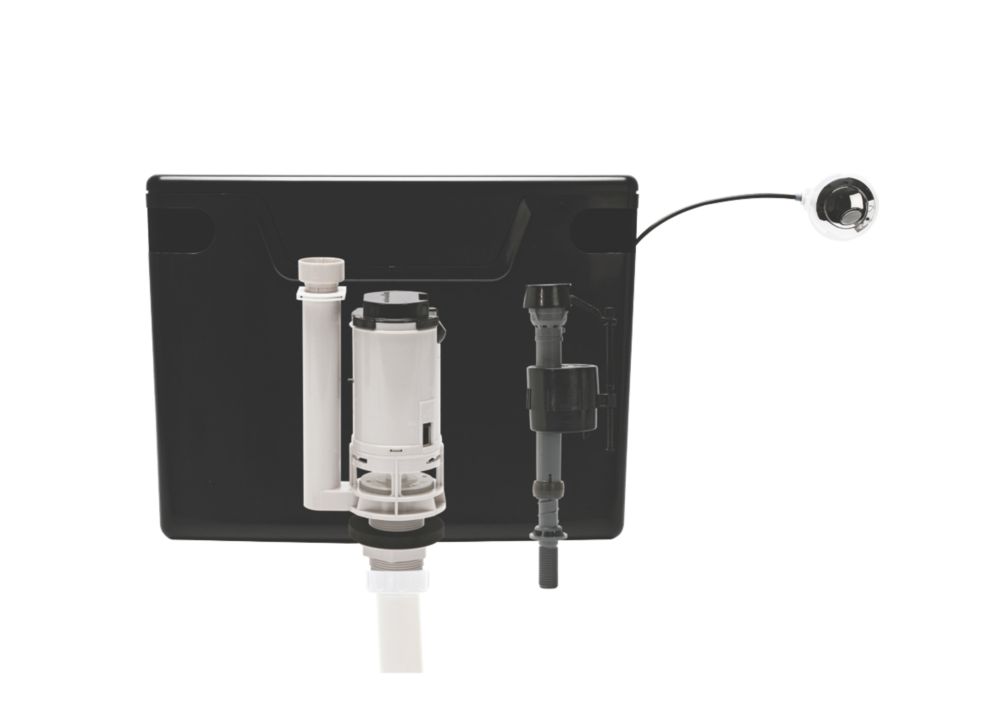 Fluidmaster Concealed Cistern with Pneumatic Dual-Flush Valve 6Ltr