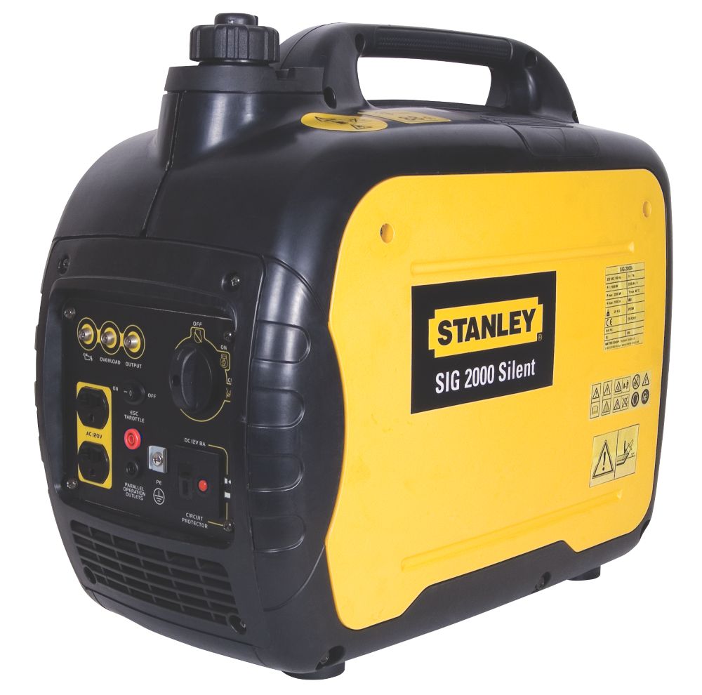Stanley SIG2000 1600W Silent Inverter Generator 240V