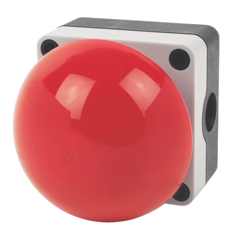Hylec 1DE.SP.21NR-SF Double Pole Mushroom Head Push-Button Emergency ...