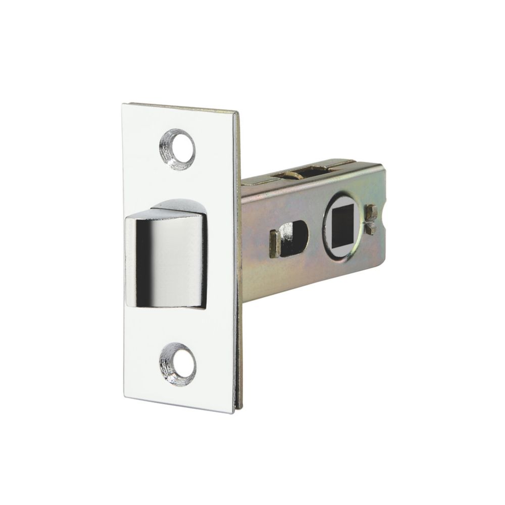 Smith & Locke Polished Chrome Tubular Mortice Latch 64mm Case - 45mm ...