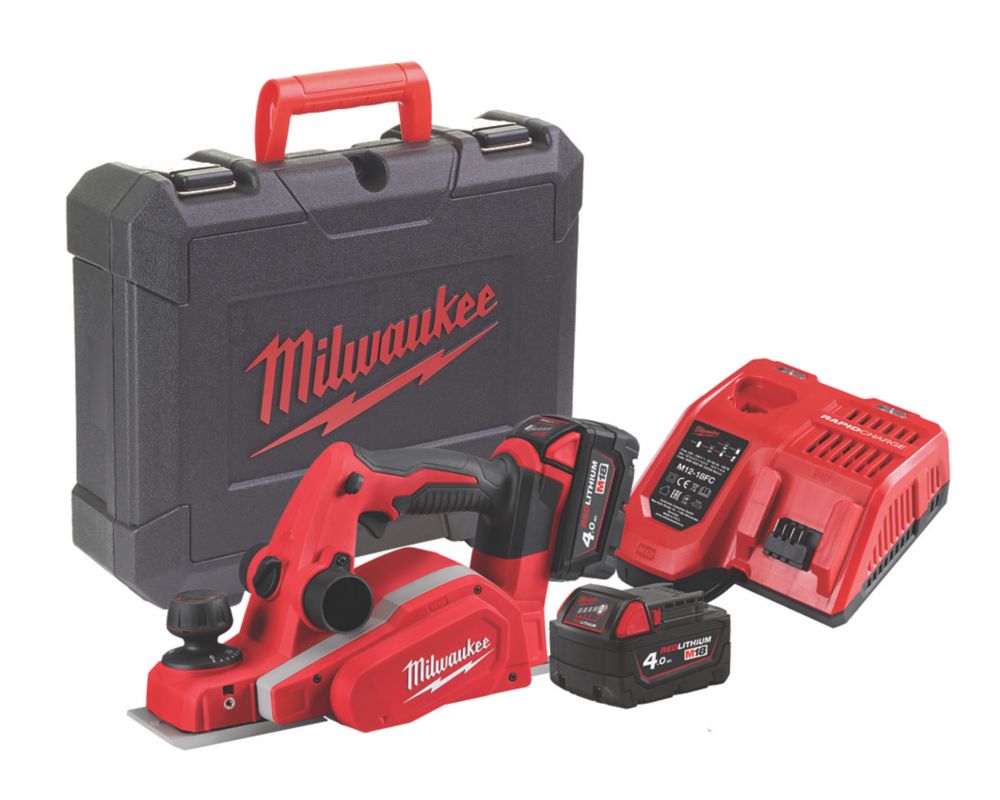 Milwaukee M18 BP-0 18V Li-Ion Cordless Planer - Bare