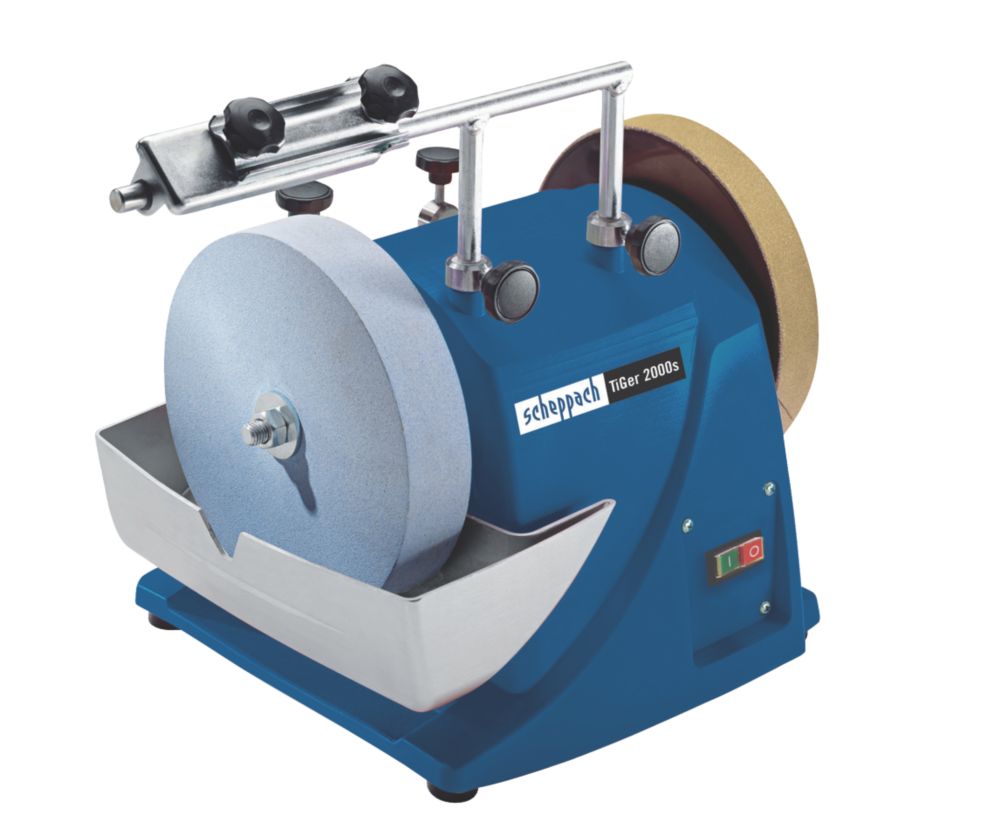 Scheppach Tiger 2500 250mm Electric Whetstone Sharpening Honing Machine ...