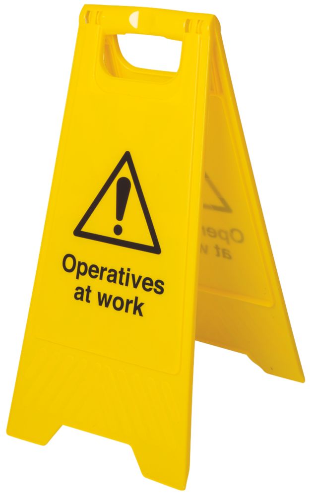 "Female Attendant on Duty" A-Frame Sign 600 x 300mm