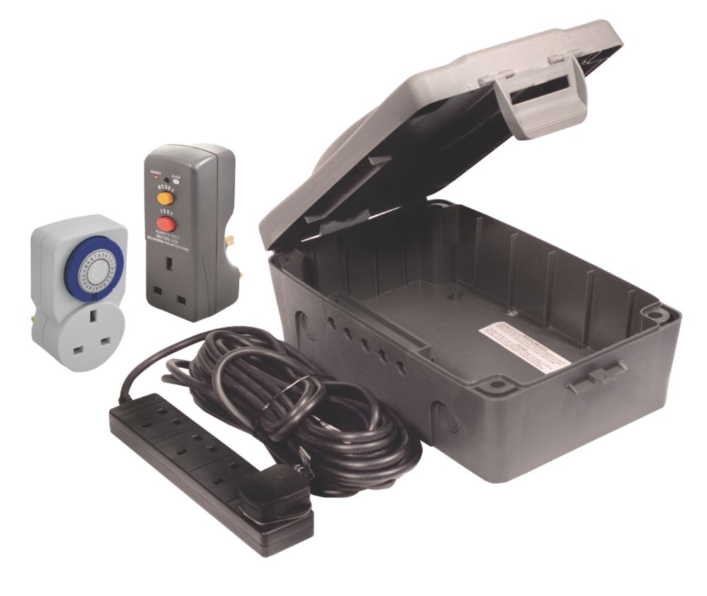 Masterplug Weatherproof Box Kit
