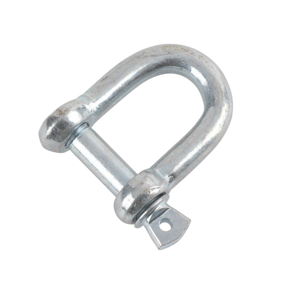 Hardware Solutions D-Shackle M10 Zinc-Plated 10 Pack