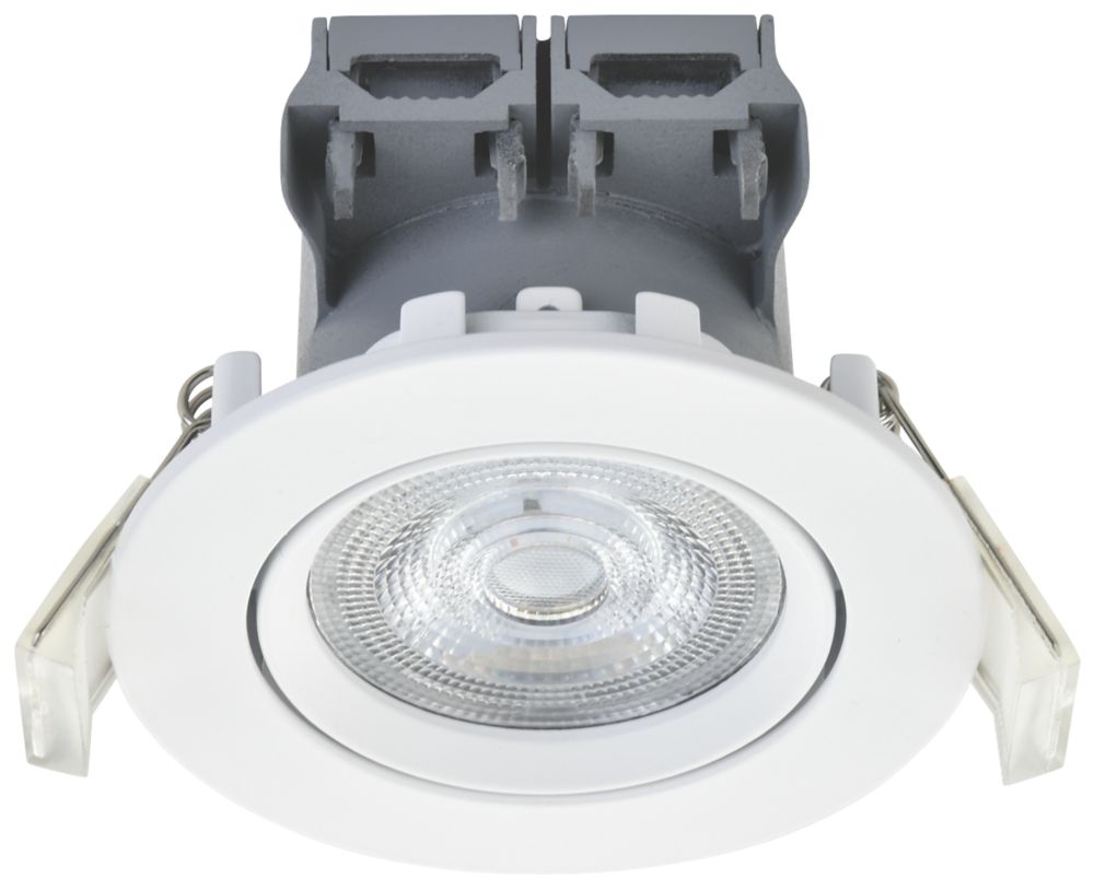 LAP Adjustable LED Downlight White 370lm 5W 220-240V