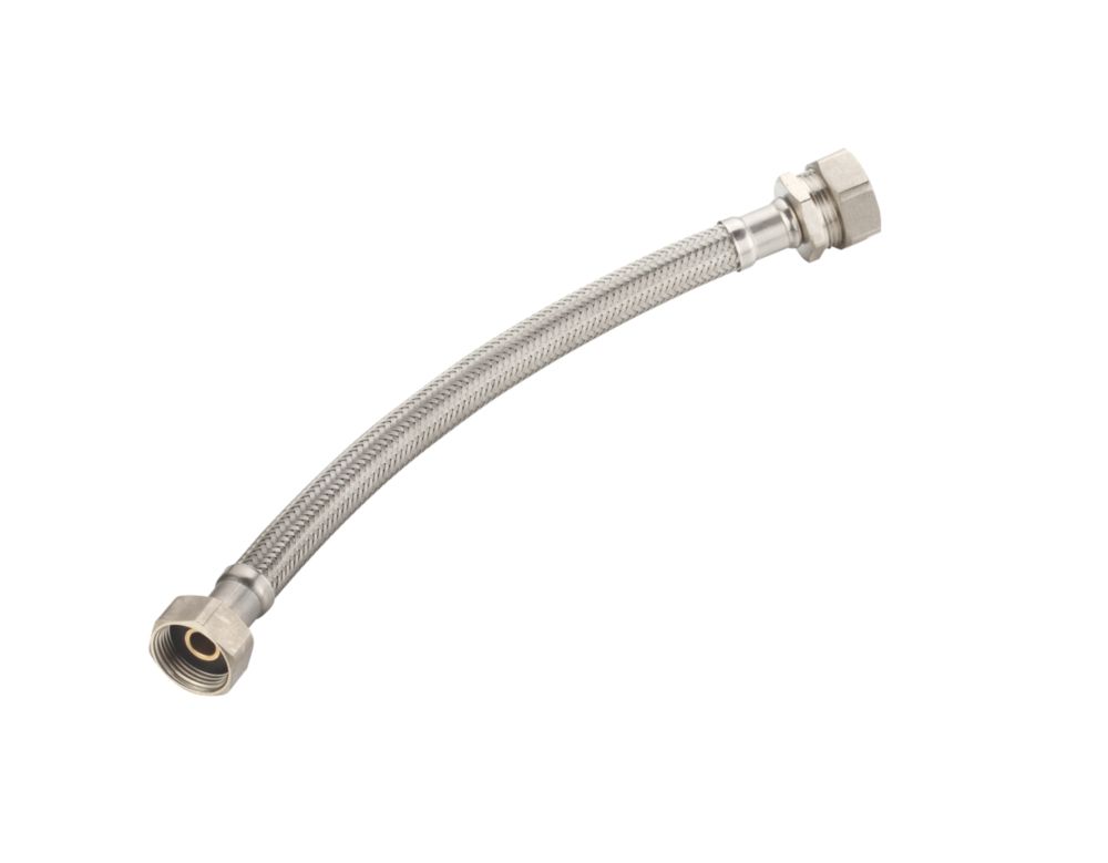 Flexible Tap Connector 22mm x Â¾" x 300mm