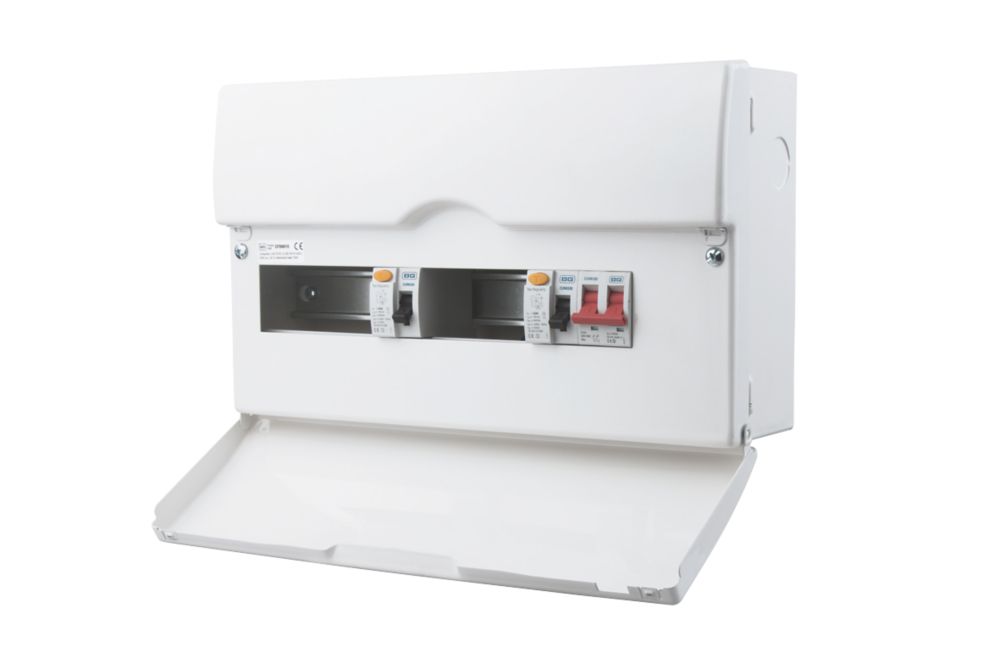 British General 16-Module 10-Way Part-Populated High Integrity Dual RCD ...