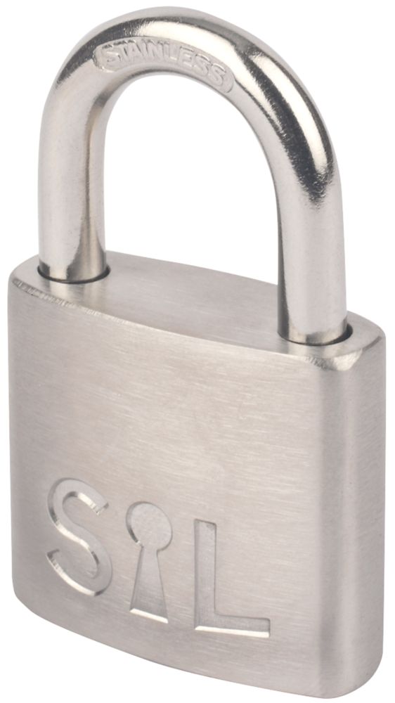 Smith Locke Stainless Steel Padlock 38mm