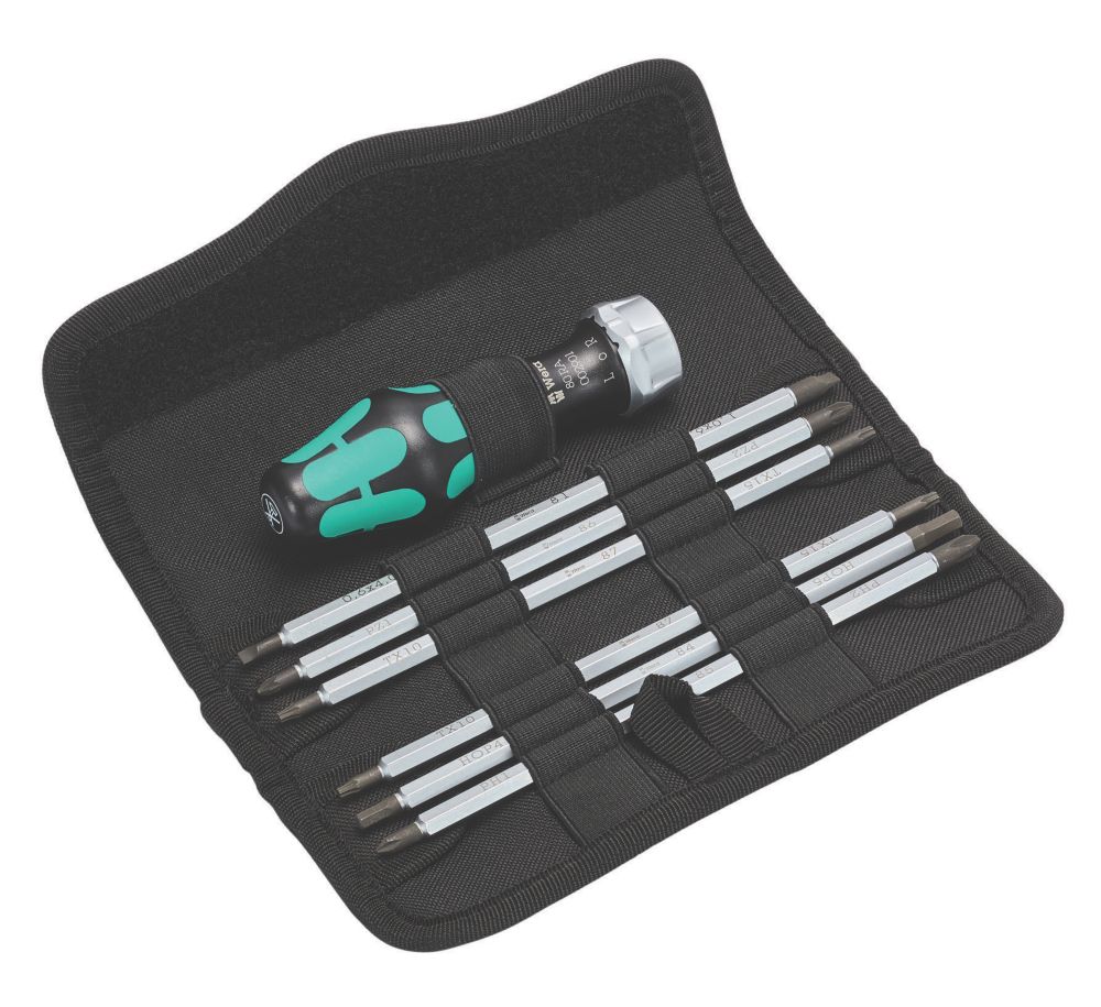 Wera Kraftform Kompakt Interchangeable Interchangeable Screwdriver Set