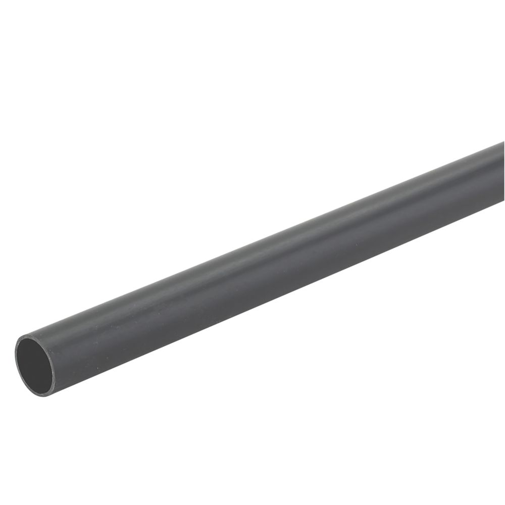 Deta TTE Round uPVC Black Conduit 25mm x 2m 20 Pack