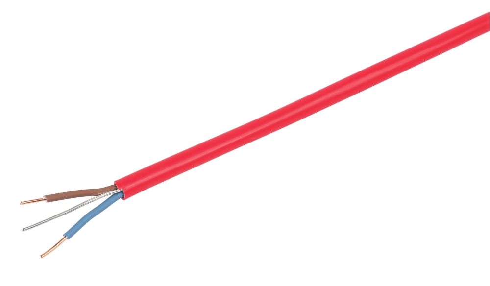 Prysmian FP200 GOLD Red 2.5mmÂ² Fire Resistant Cable 100m Drum