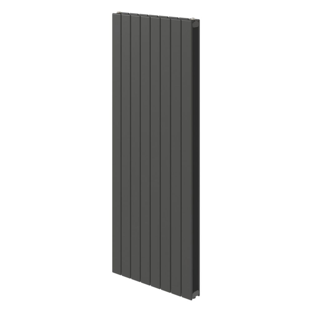 Moretti Modena Designer Radiator 578 x 800mm Matt Charcoal