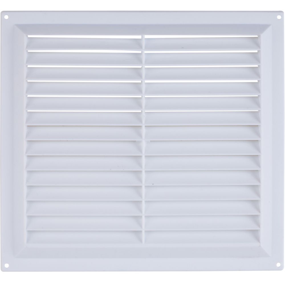 Map Vent Gas Louvre Vent White 229 x 229mm