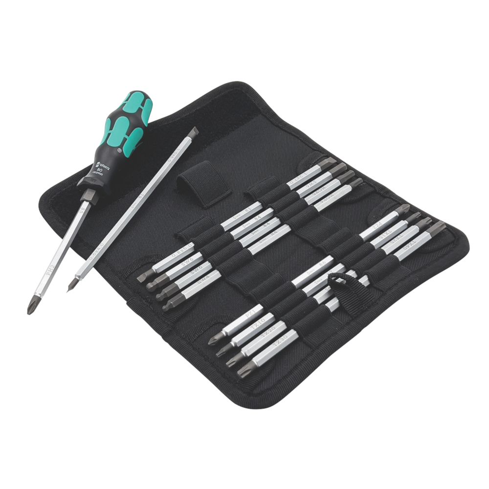 Wera 88/1 Kraftform Vario Interchangeable Screwdriver Set 11 Pieces