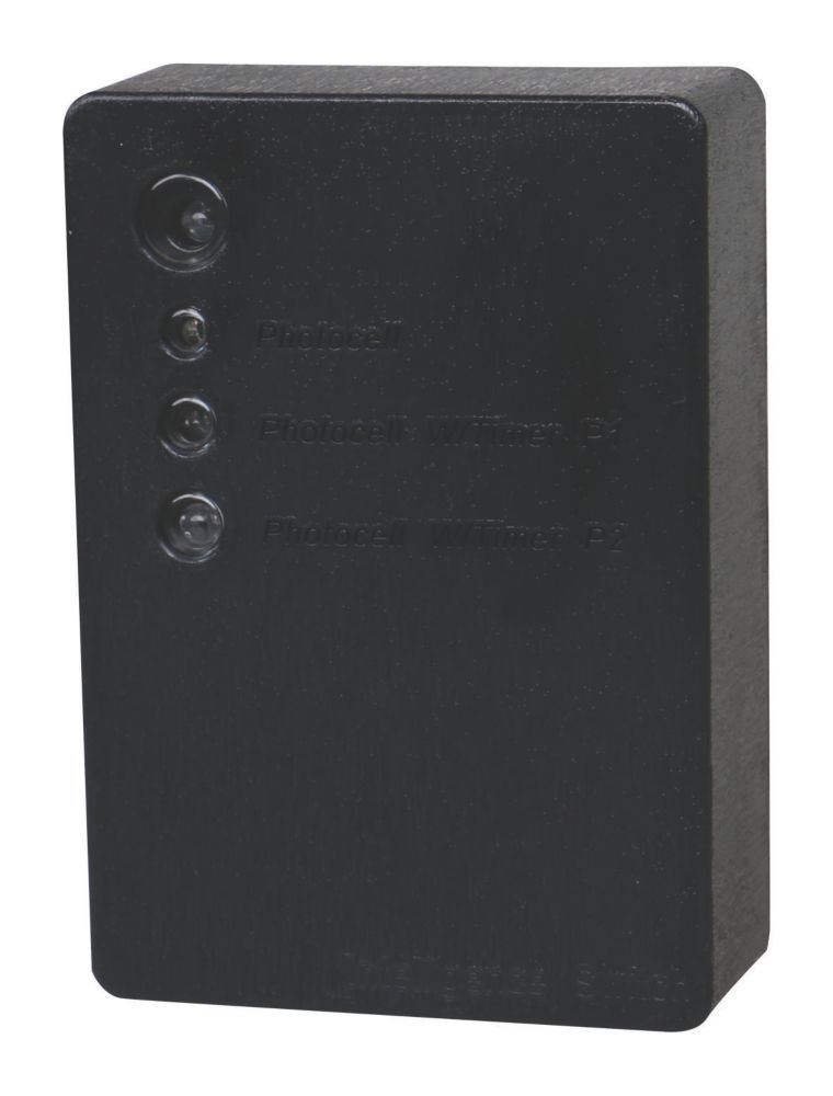 LAP Indoor & Outdoor Black Photocell Sensor