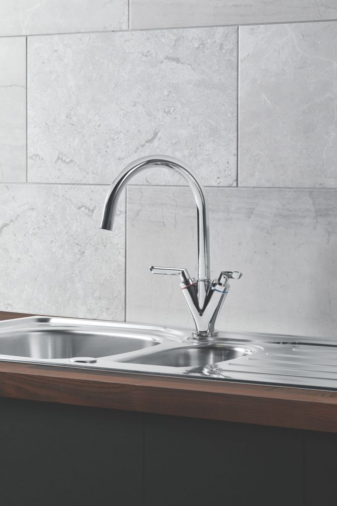 Cooke & Lewis Mono Mixer Kitchen Tap Chrome