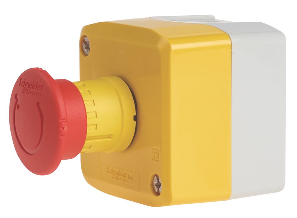 Schneider Electric XALK178E Red Push-Button Complete Control Station