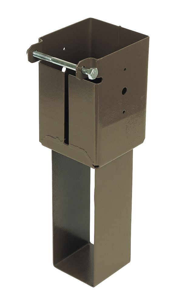 Sabrefix Bolt-Down Post Supports 100 x 100mm 2 Pack