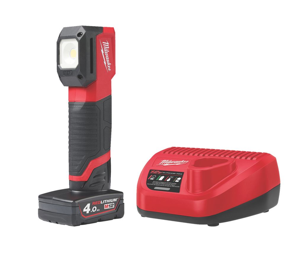 Milwaukee M12 CML-401 12V 1 x 4.0Ah Li-Ion RedLithium Cordless Colour ...