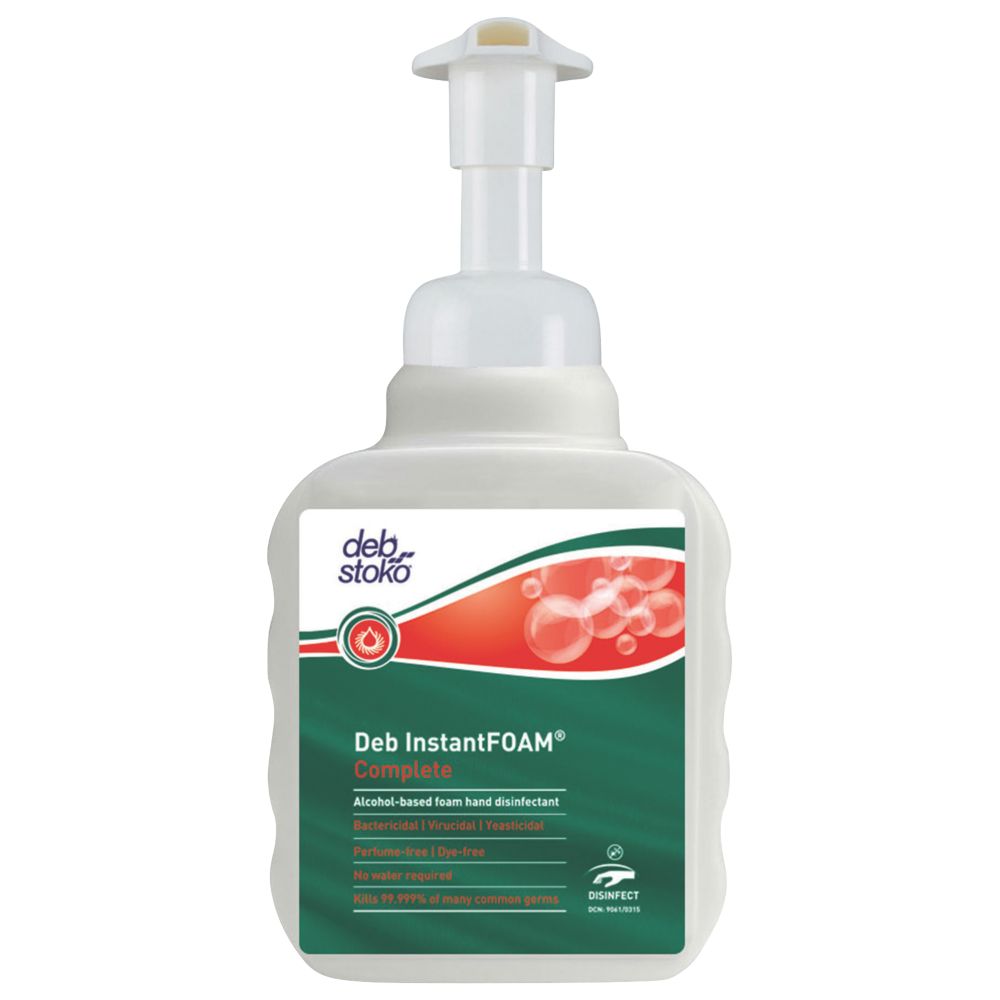 Deb Stoko Instant Foam Hand Sanitiser Pump 400ml