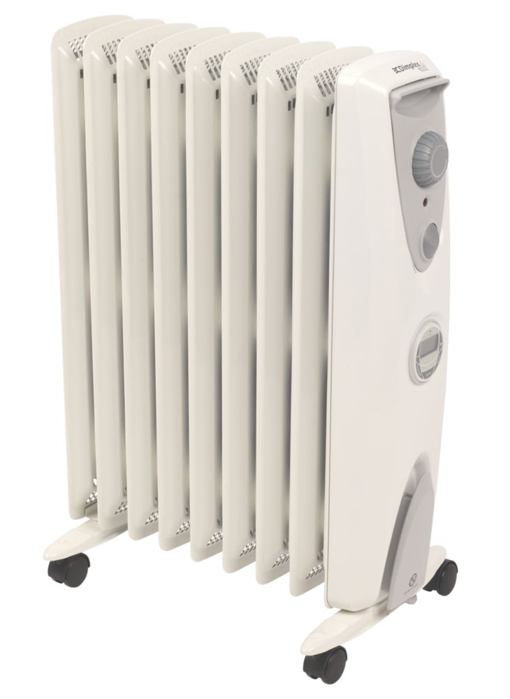 Dimplex OFRC20TiN Freestanding Oil-Free Radiator 2000W 280 x 622mm