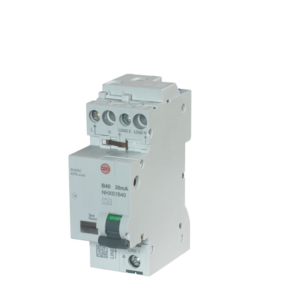 Wylex 40A 30mA SP Type B 3-Phase RCBO