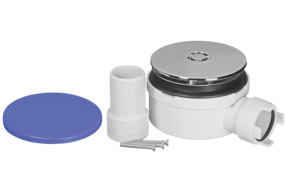 McAlpine Shower Trap Chrome Effect 90mm