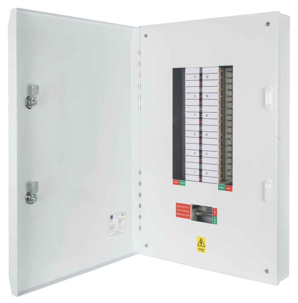Lewden TPN 36-Way Non-Metered 3-Phase Type B Distribution Board