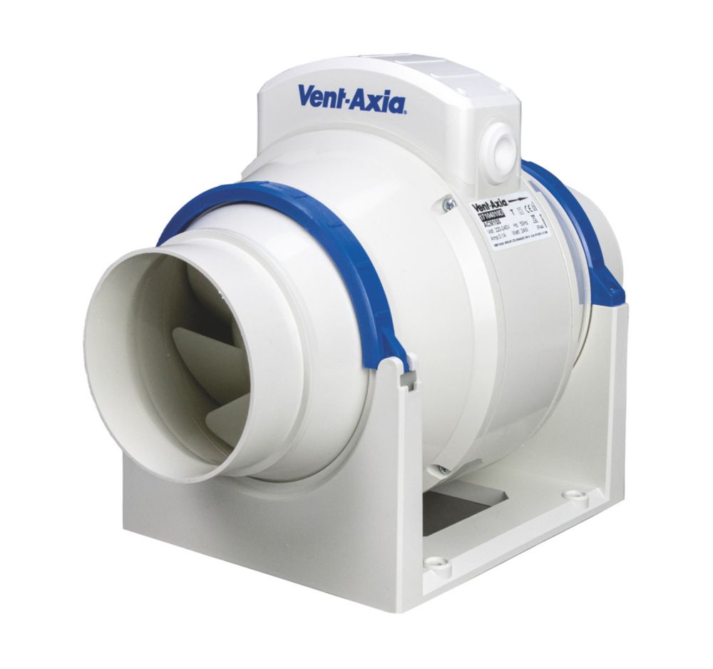 Vent-Axia ACM150T 48W In-Line Kitchen Extractor Fan