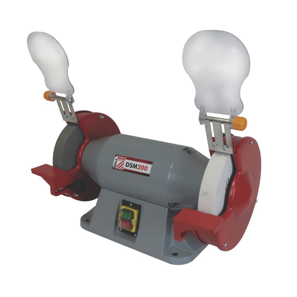 Holzmann DSM200 200mm Brushless Electric Bench Grinder 230V
