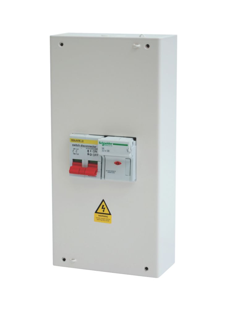 Wylex 63A TP N Sw Fuse cw 3 Fuses