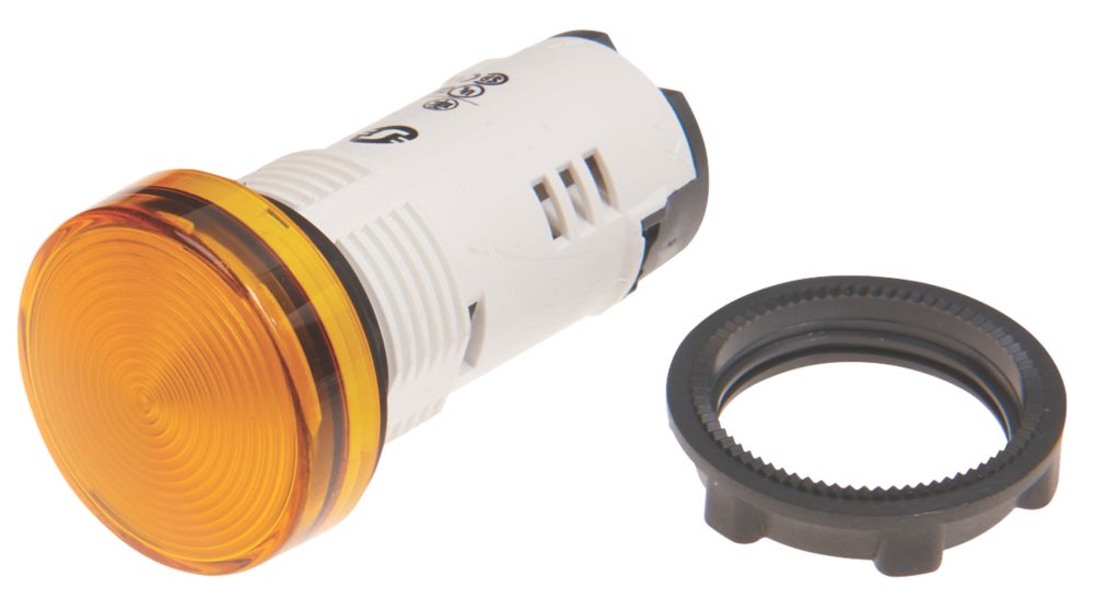 Schneider Electric Harmony XB7 Orange LED Pilot Light 120V