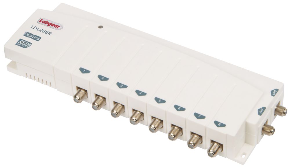 Labgear LDL208R 8-Way Distribution Amplifier